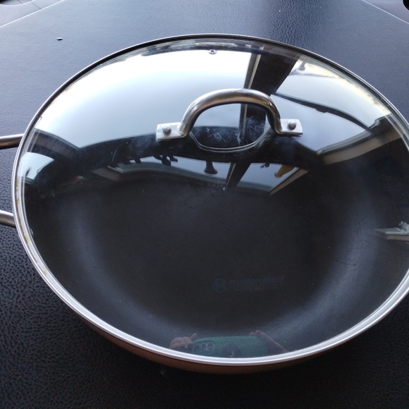 Master Class | Kitchen | 4 Master Class Deep Frying Pan With Lid ...